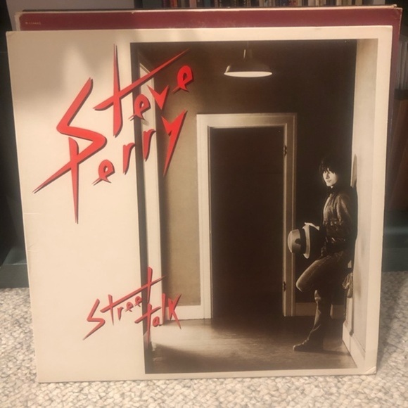 Colombia Records | Media | Steve Perry Street Talk Lp Exnm Original ...